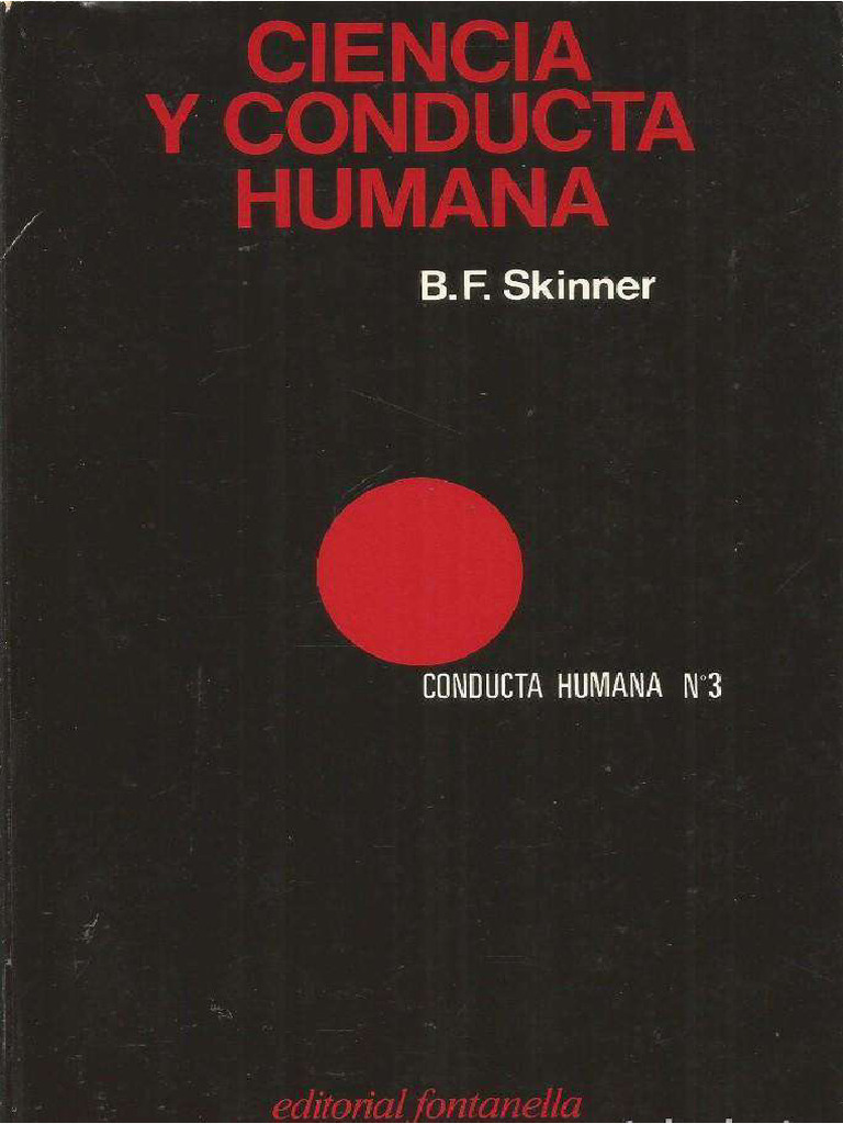 12 Skinner Ciencias Y Conducta Humana Emociones Pdf Las