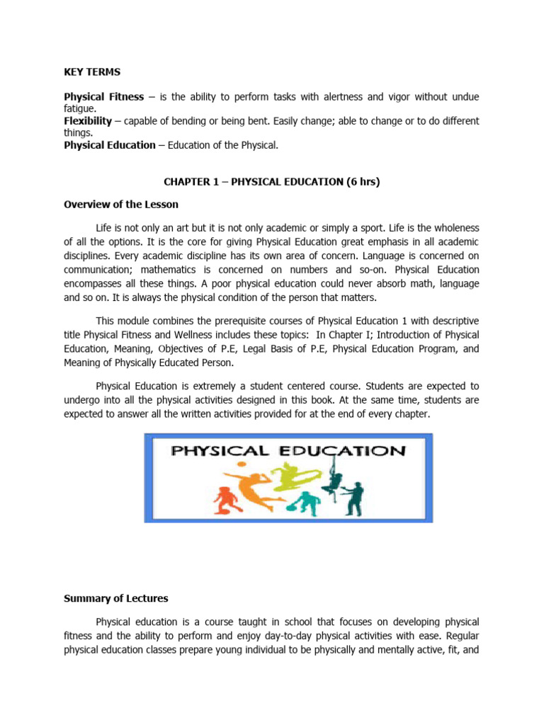 Physical Fitness | PDF | Physical Fitness | Physical Education