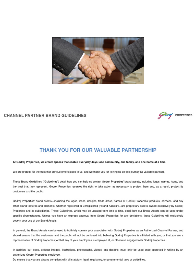 GPL Channel Partner Brand Guidelines Fy22 | PDF | Brand | World Wide Web