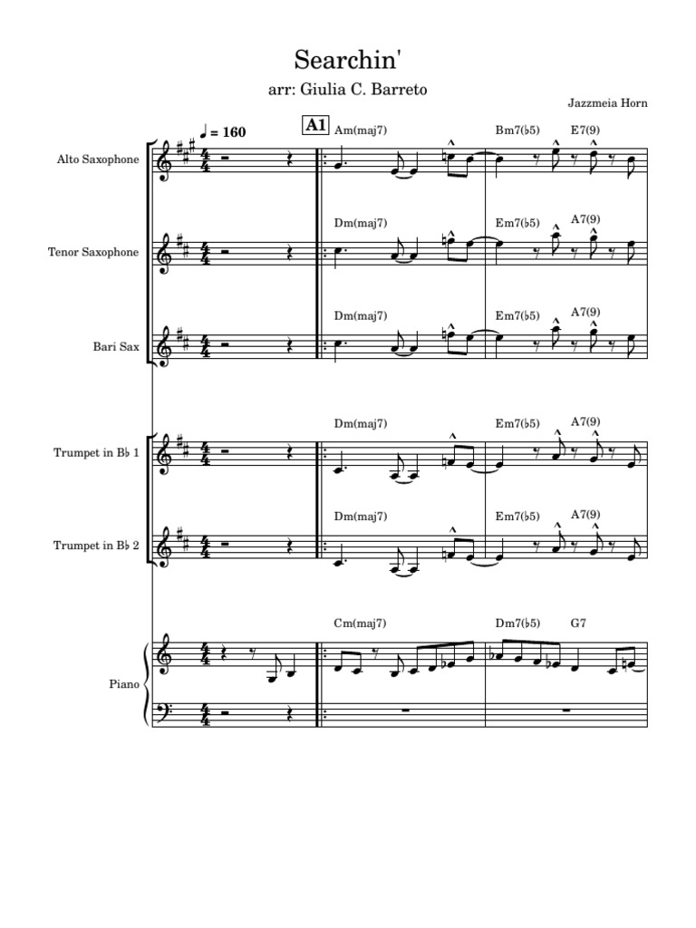 Searchin' | PDF | Music Technology | Orchestras