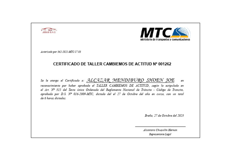 Alcazar Mendiburo Shoen Joe | PDF