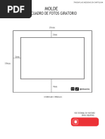 Moldes para Portaretratos Imprimibles | PDF