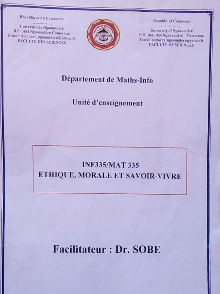 Éthique Et Morale | PDF