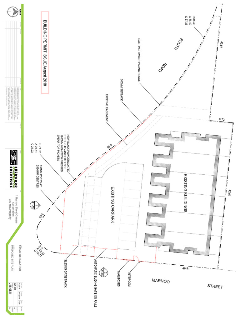 A1 01 Site Plan Pdf