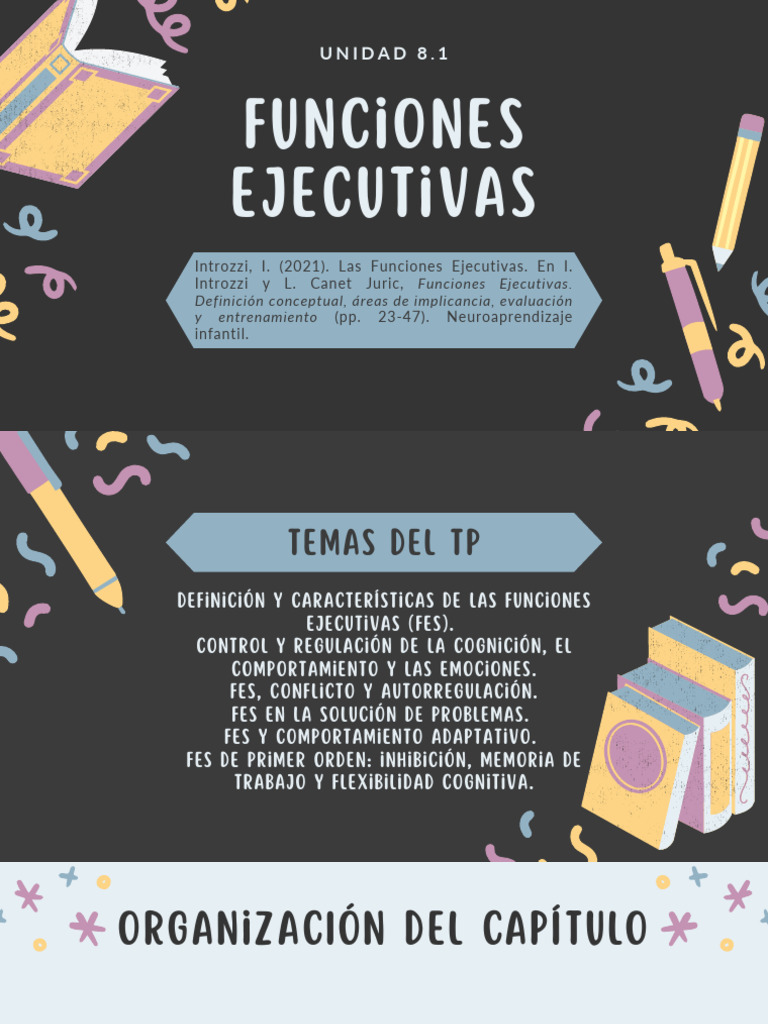 Psicología 2. TP 22. Funciones Ejecutivas | PDF | Las emociones | Funciones ejecutivas