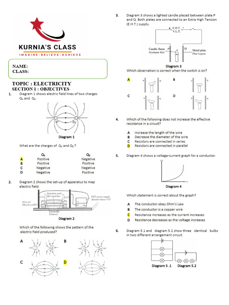Physics | PDF | Series And Parallel Circuits | Electrical Resistance And Conductance