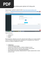 Utilizarea Platformei Amn | PDF