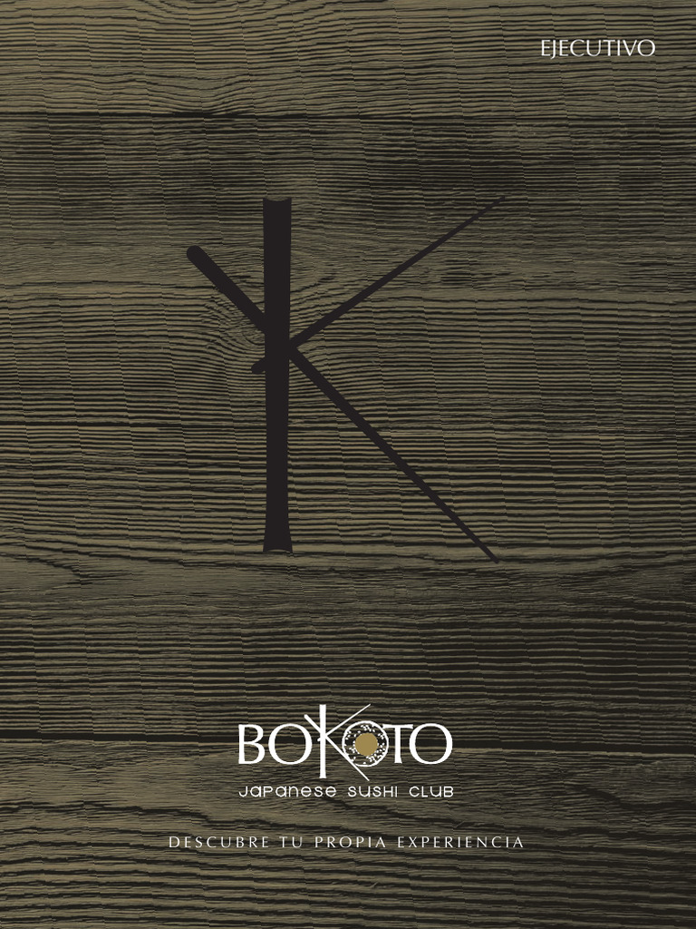 Bokoto - Menú - Sushi 2023 | PDF | Ramen | Cocina japonesa