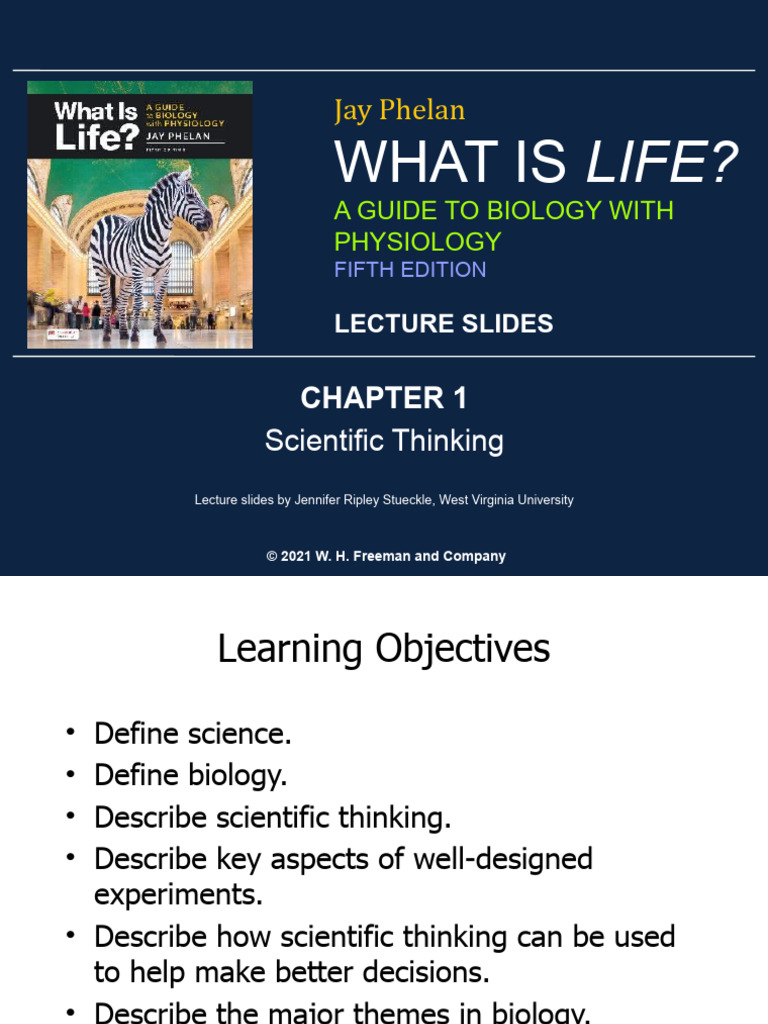 Scientific Thinking in Biology | PDF | Hypothesis | Scientific Method