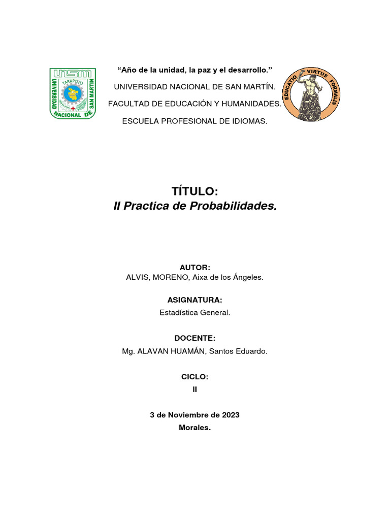 2do Practica Estadistica | PDF