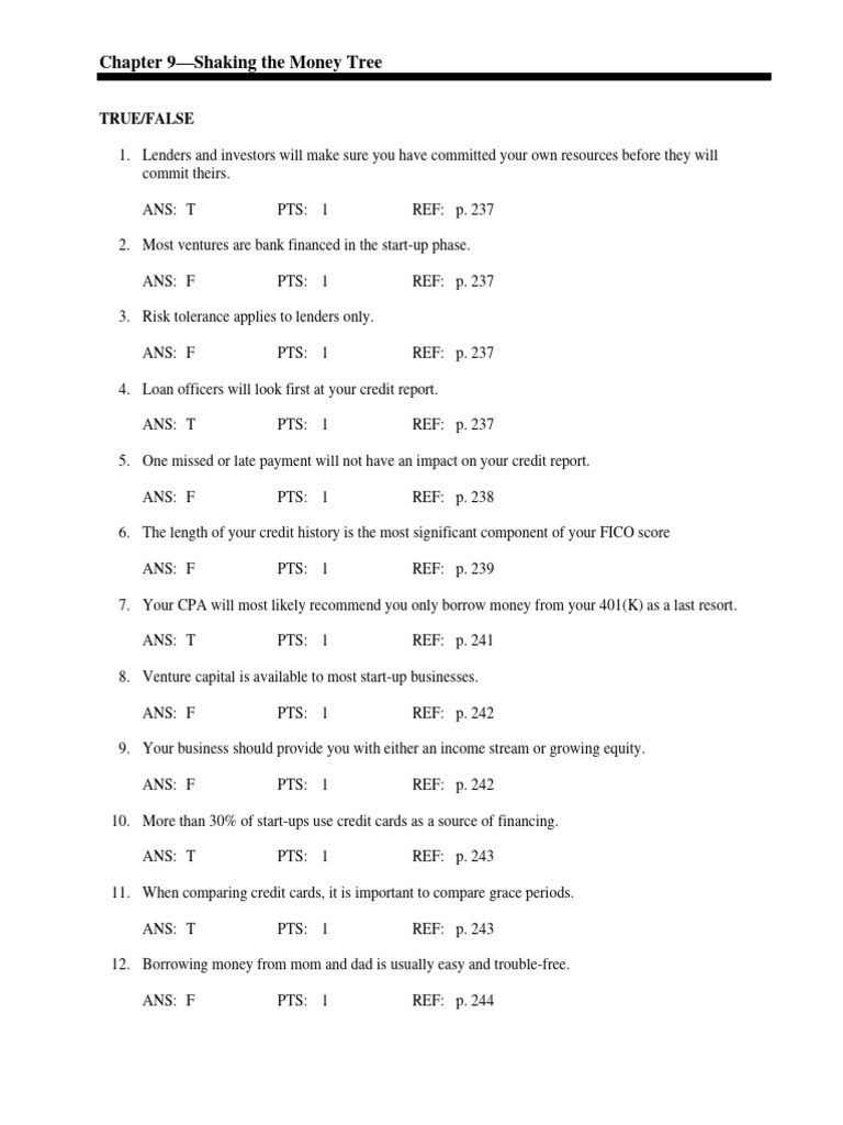 Small Business An Entrepreneurs Business Plan 9th Edition Hiduke Test ...