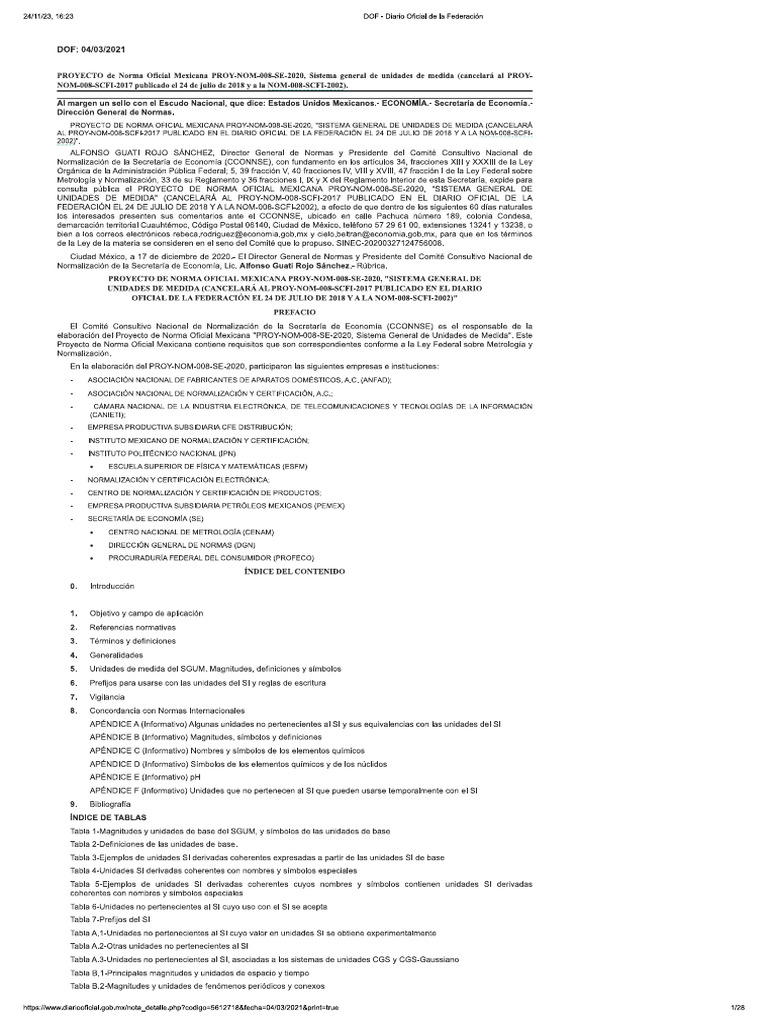 Nom 008 Se 2020 | PDF