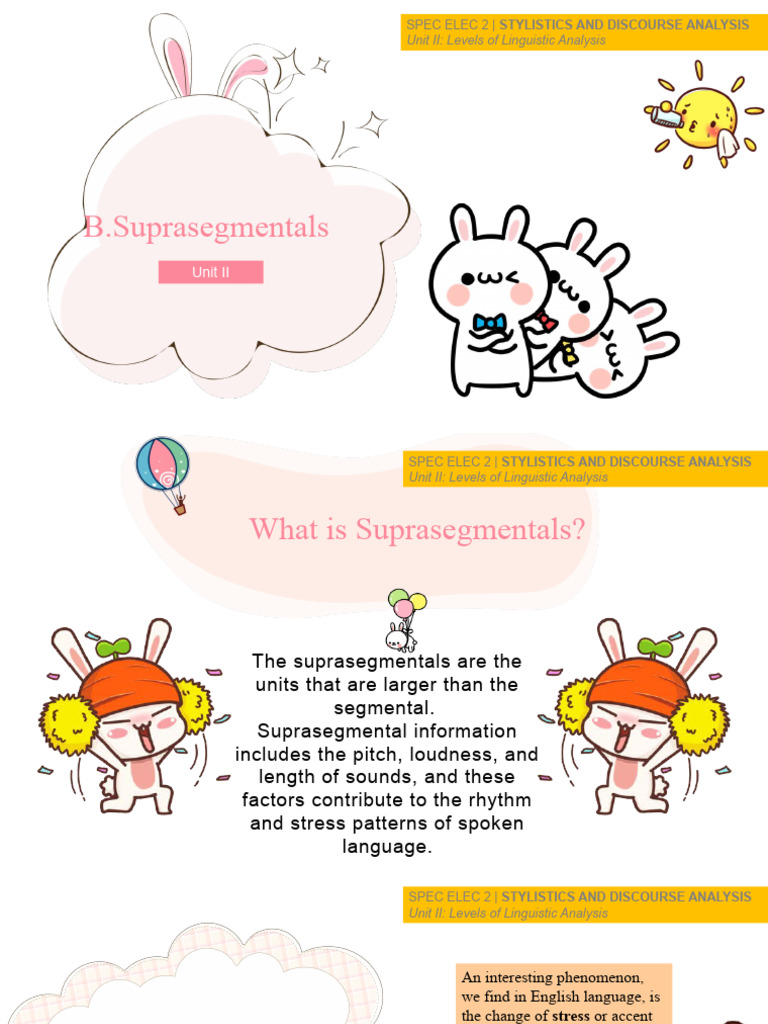 B. Suprasegment WPS Office | PDF | Stress (Linguistics) | Syllable