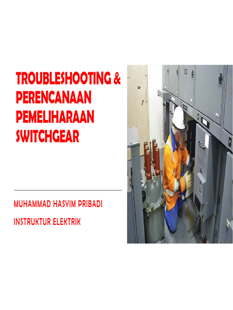 Pemeliharaan dan Troubleshooting Switchgear | PDF