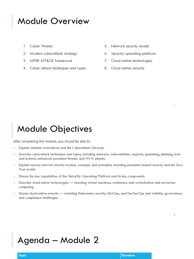INFO636 Module2 CloudSecurity Slides | PDF | Security | Computer Security