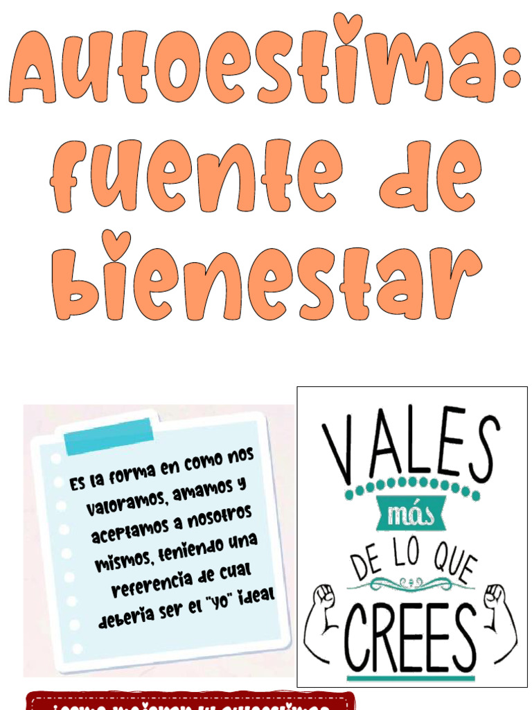 Periodico Mural Autoestima | PDF