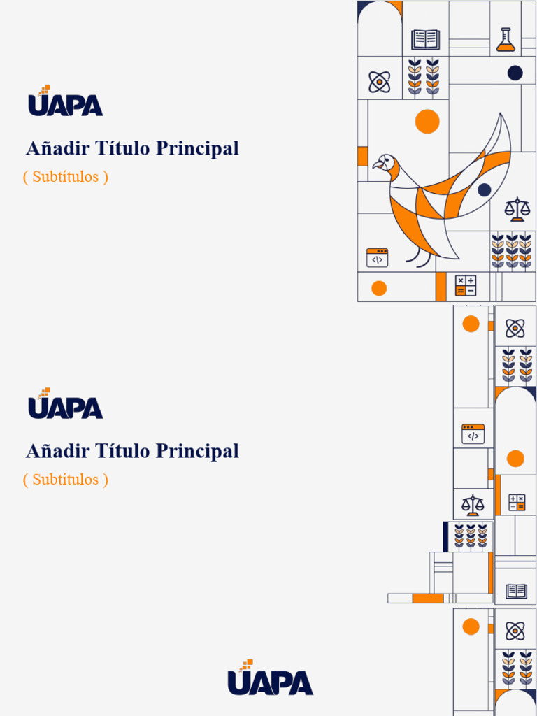 Plantilla de Presentación UAPA | PDF