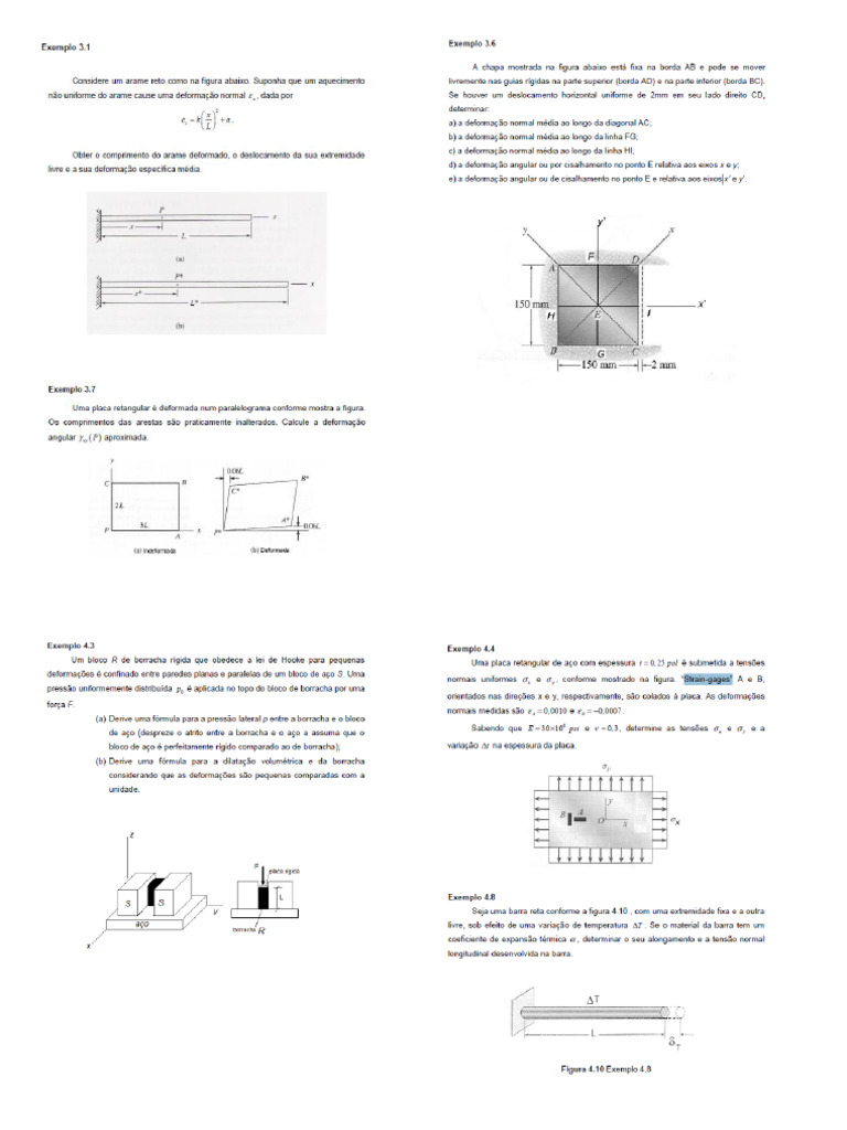 EXERCíCIOS EST-10 (Cap3&4) | PDF
