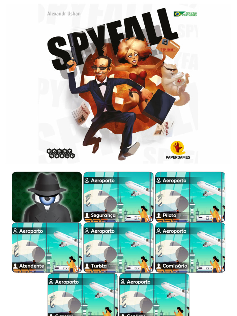 Jogo SpyFall | PDF