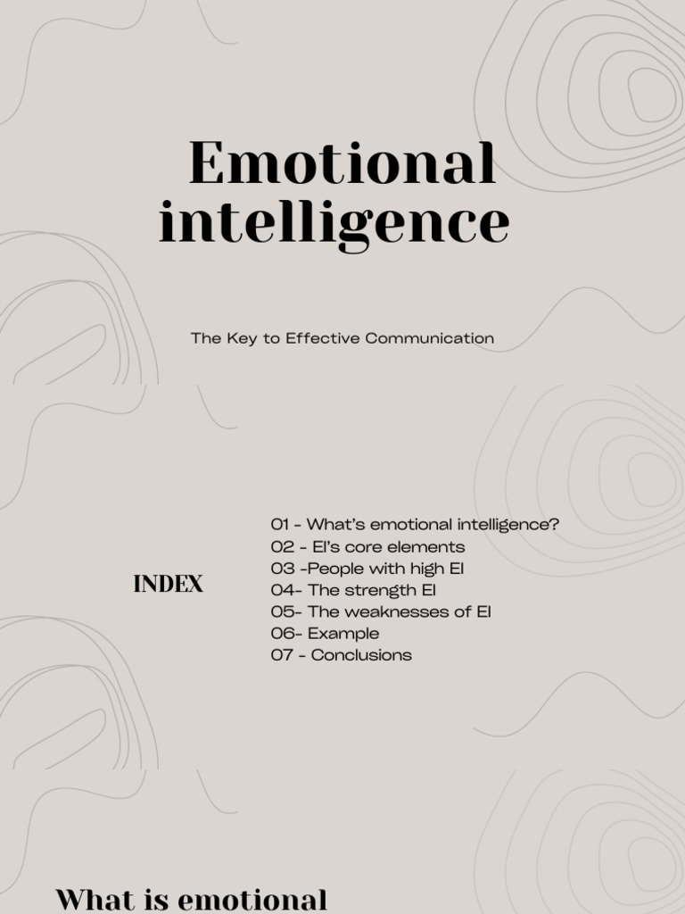 Emotional Intelligence 15 | PDF | Emotional Intelligence | Empathy