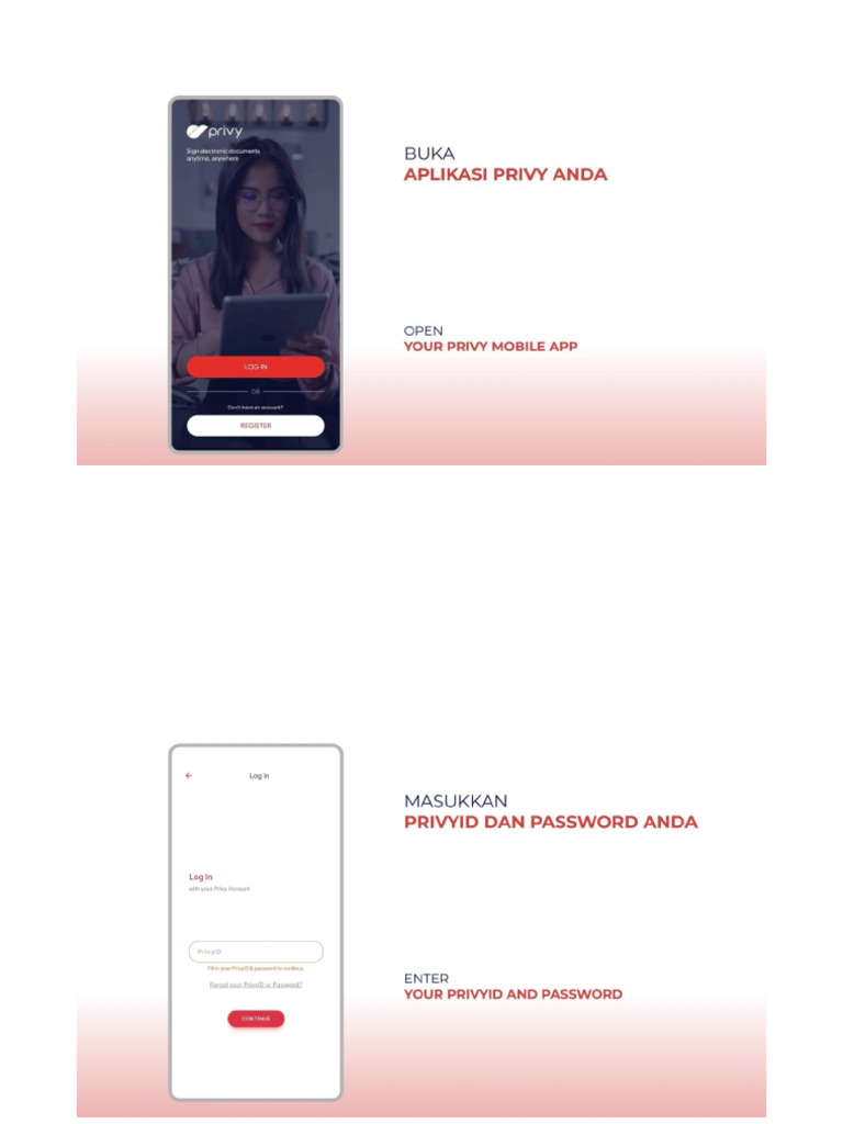 Privy Signing Guideline (Sign From Others) | PDF