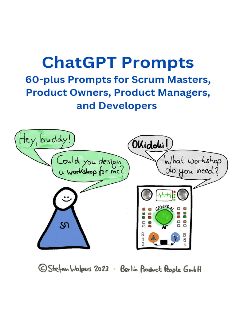 Chat GPT Prompts For Agile Practitioners Age of Product Com V 1 | PDF | Scrum (Software ...
