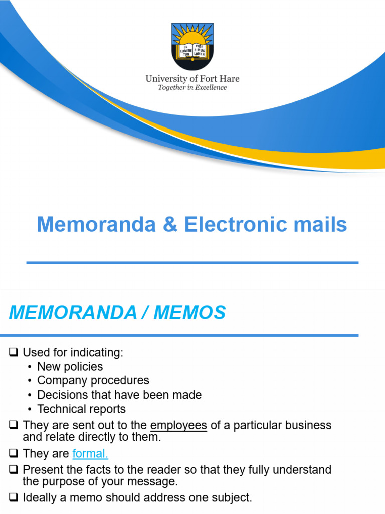 Employee Communication Guide | PDF | Memorandum | Mail