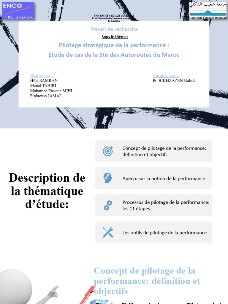 Exposé Pilotage de La Performance AFP Version Finale | PDF | Budget | Business