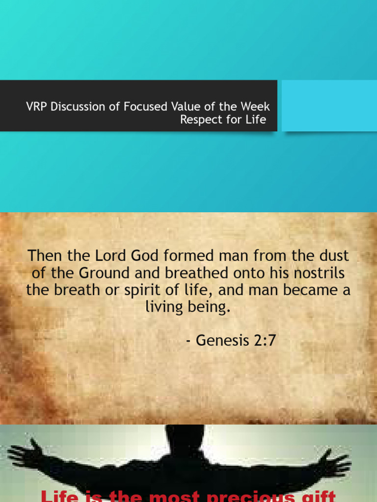 November 15, 2023 - VRP - Respect-For-Life | PDF | Self-Improvement