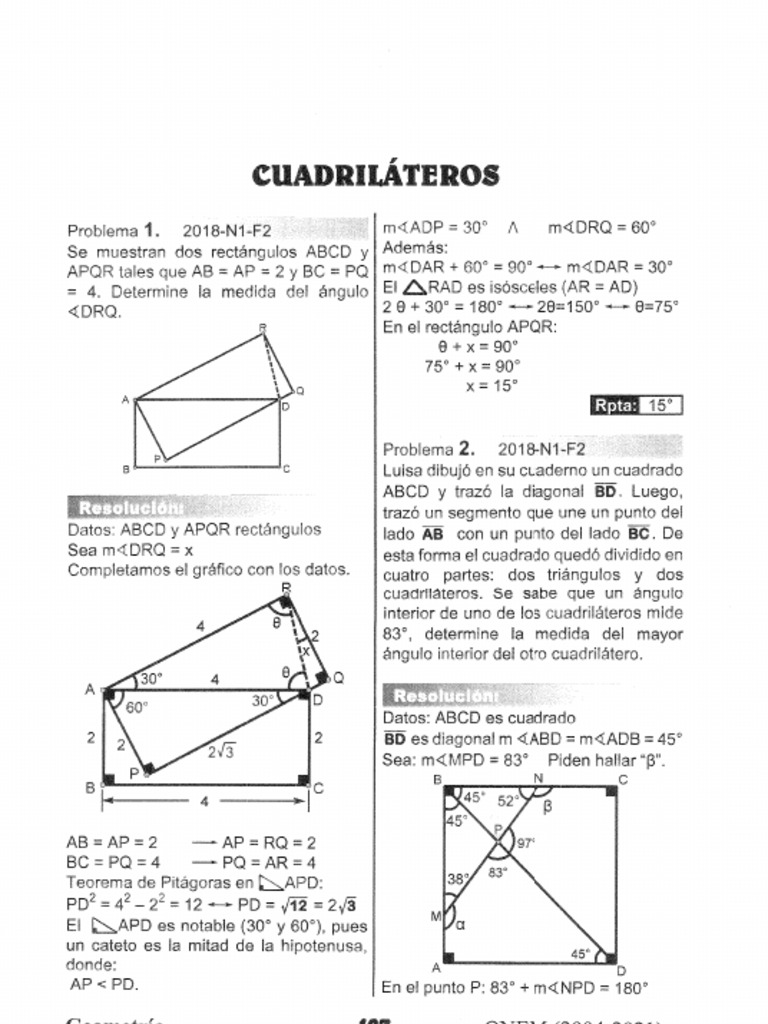 Geometria Examen Solu | PDF