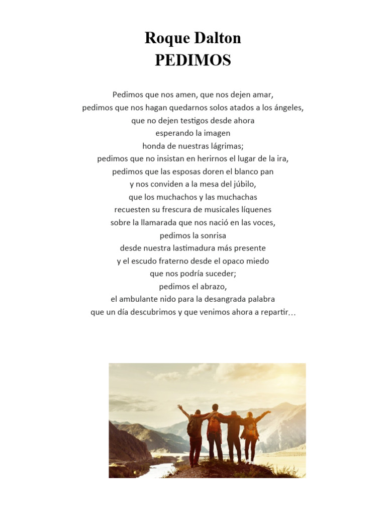 Poemas de Roque Dalton | PDF