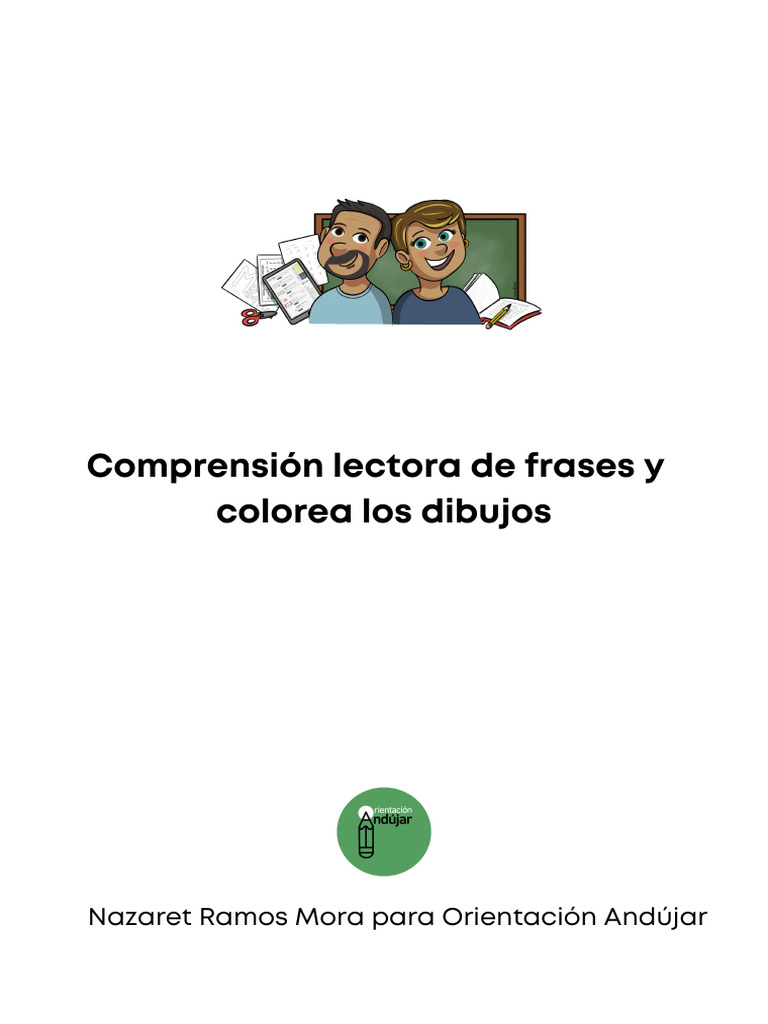 Comprension Lectora de Oraciones Coloreando | PDF