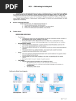 2019 20 Line Judge Signals | PDF | Volleyball | Hand