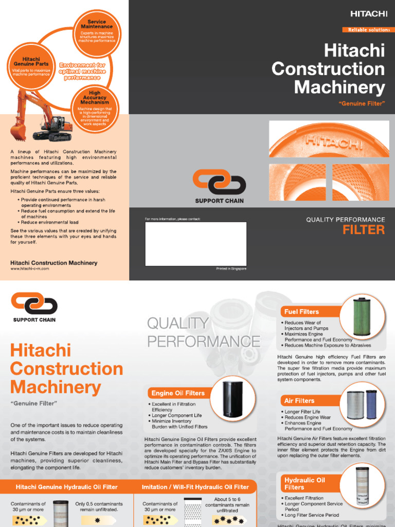 Hitachi Filters | PDF