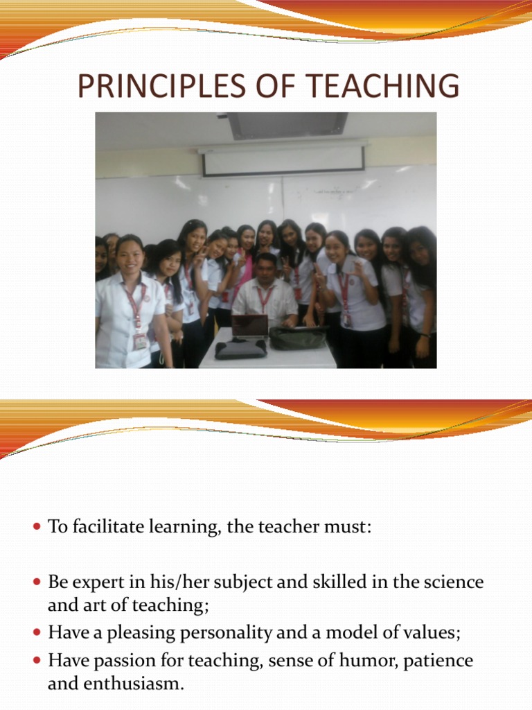 Principles of Effective Teaching | PDF | Career & Growth