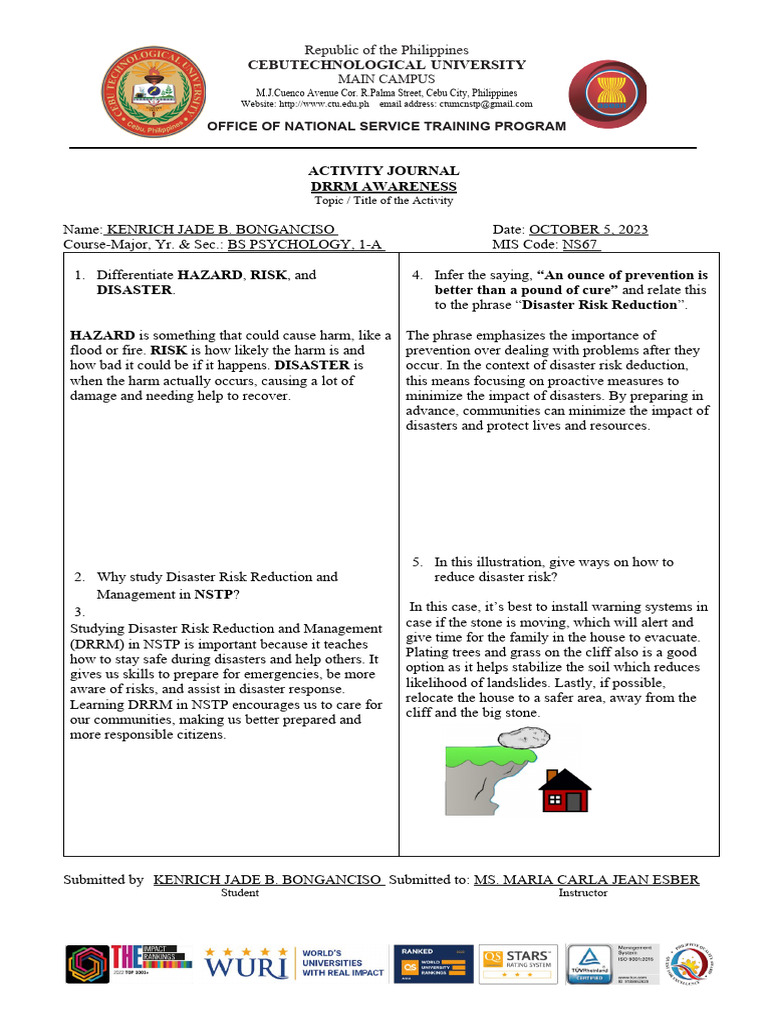 DRRM | PDF | Hazards | Risk