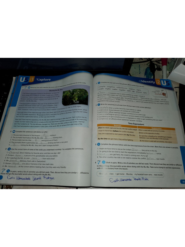 Inglés, unidad 5 y 6 | PDF