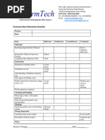 Pre Dispatch Checklist Format | PDF