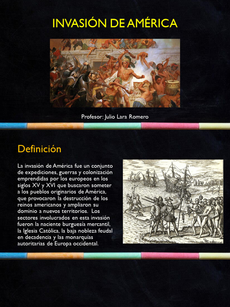Invasión de América: Contexto y Consecuencias | PDF | Cristobal colon ...