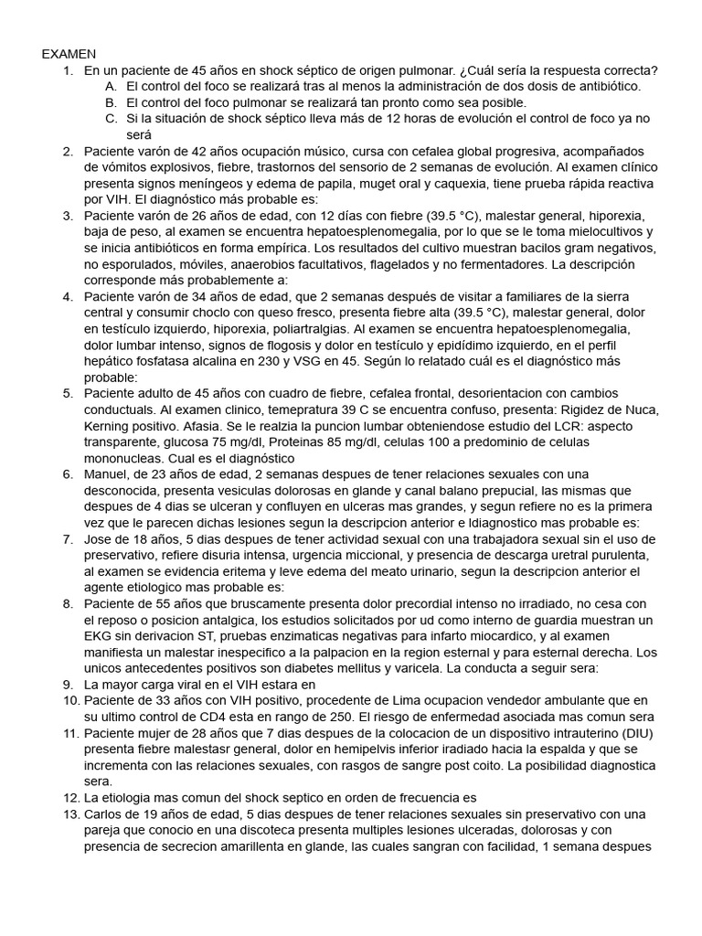 C3 - Preguntas Q Se Repiten en Todos Los Examenes de 50 Preguntas | PDF ...