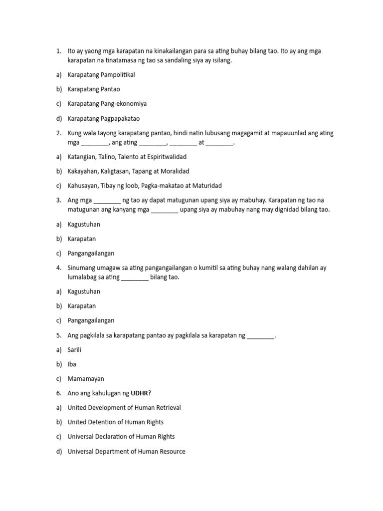 AP Module 2 25 Items | PDF