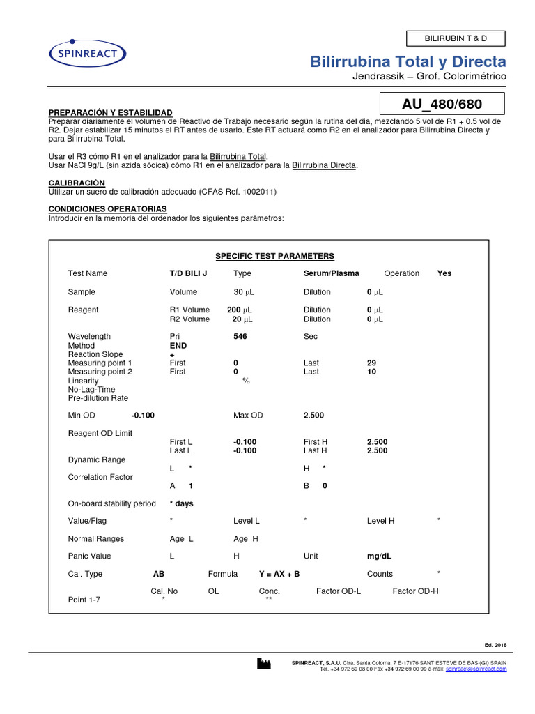 Bil T-D Jen Au480 | PDF