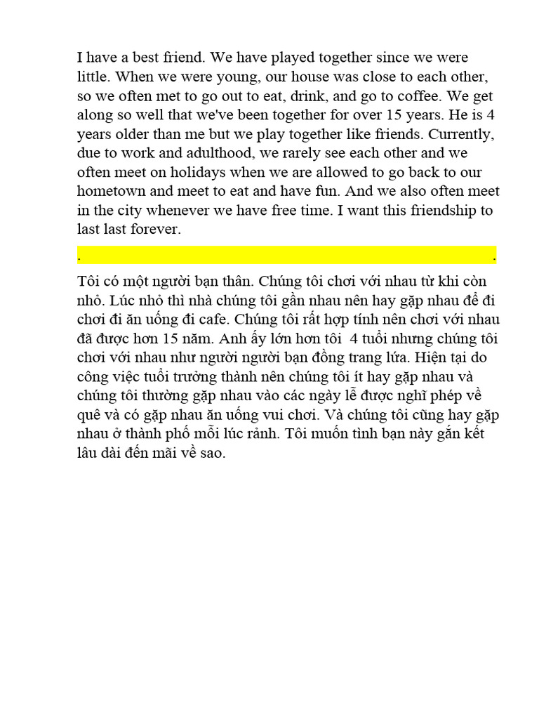 Best Friend | PDF