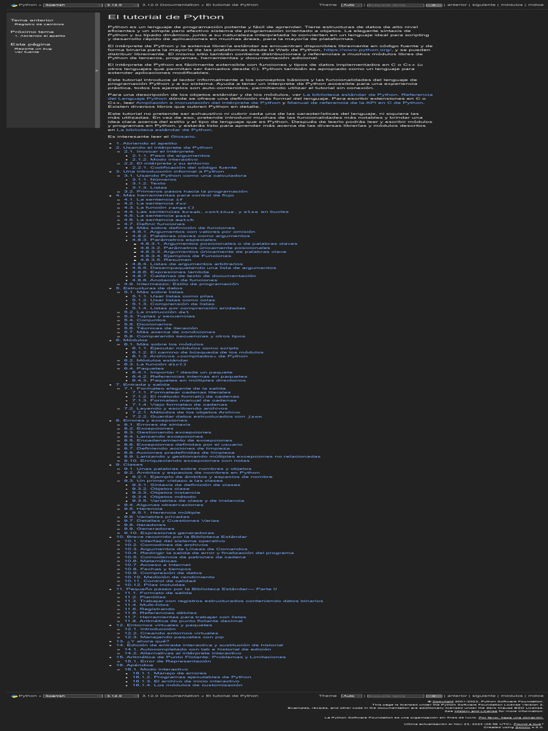 Tutorial Python Nivel 0 Pdf Python Lenguaje De Programación 9661