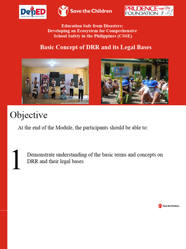 Basic Concept of DRR and Its Legal Bases | PDF | Disaster Risk ...