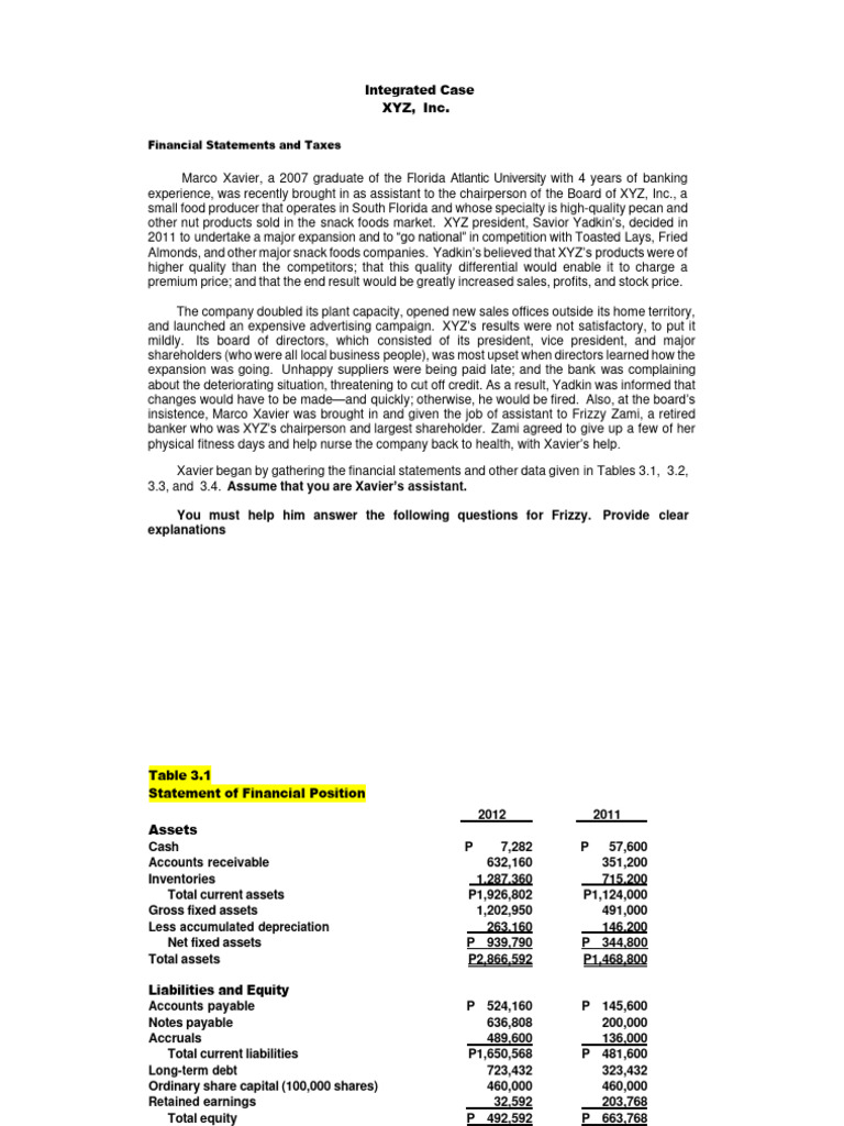 1st Case Study - Financial Statement Analysis | PDF | Dividend | Book Value