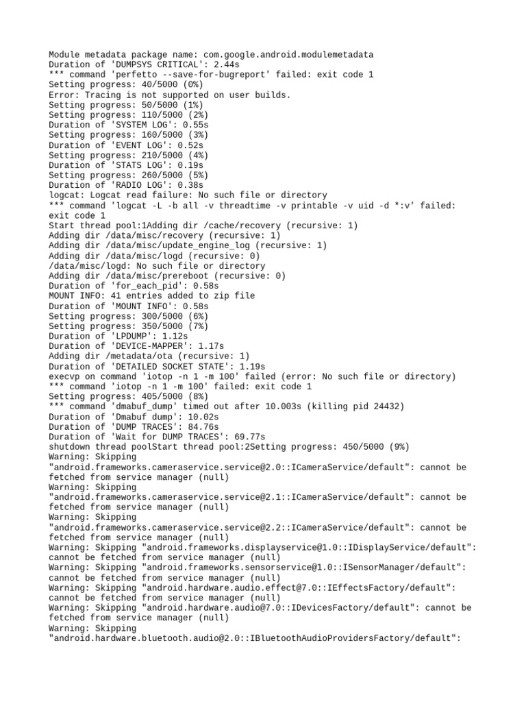 Bugreport A632W OP SP1A.210812.016 2023 10 14 18 44 15 Dumpstate - Log 24177 | PDF | Zip (File ...