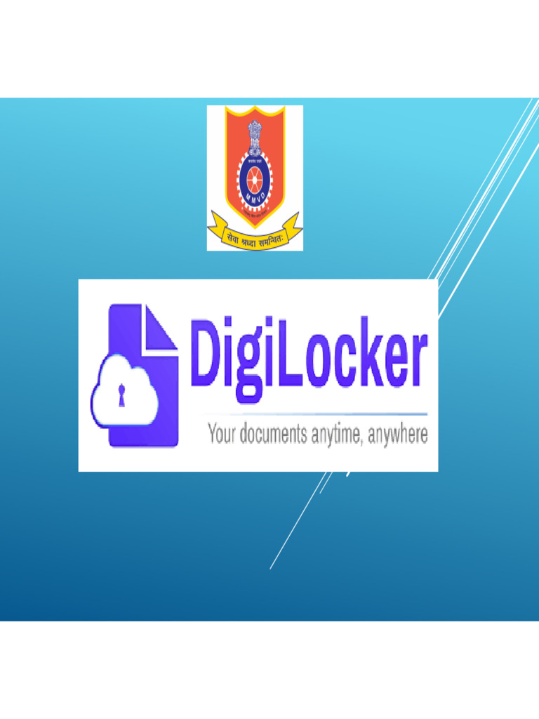 Digilocker Presentation 28-05-2018 | PDF | User (Computing) | Computing