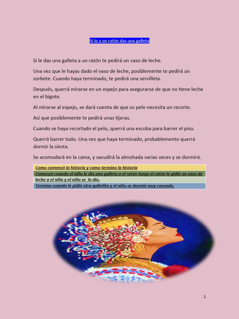 Si le das una galleta a un ratón | PDF | Salud y bienestar | Ficción ...