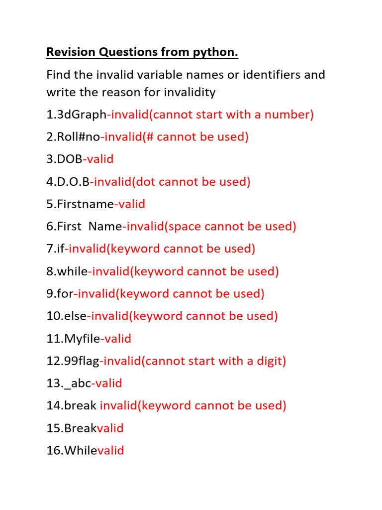 A. Python Notes | PDF | Data Type | Reserved Word A. Python Notes | PDF | Data Type | Reserved Word